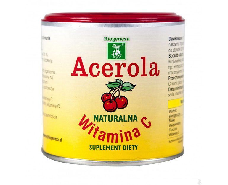ACEROLA 100 g - Naturalna witamina C - Rodzinne skarby ACEROLA 100 g - Naturalna witamina C - Rodzinne skarby